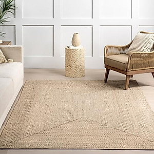 nuLOOM Wynn Braided Indoor/Outdoor Area Rug, 5x8, Tan