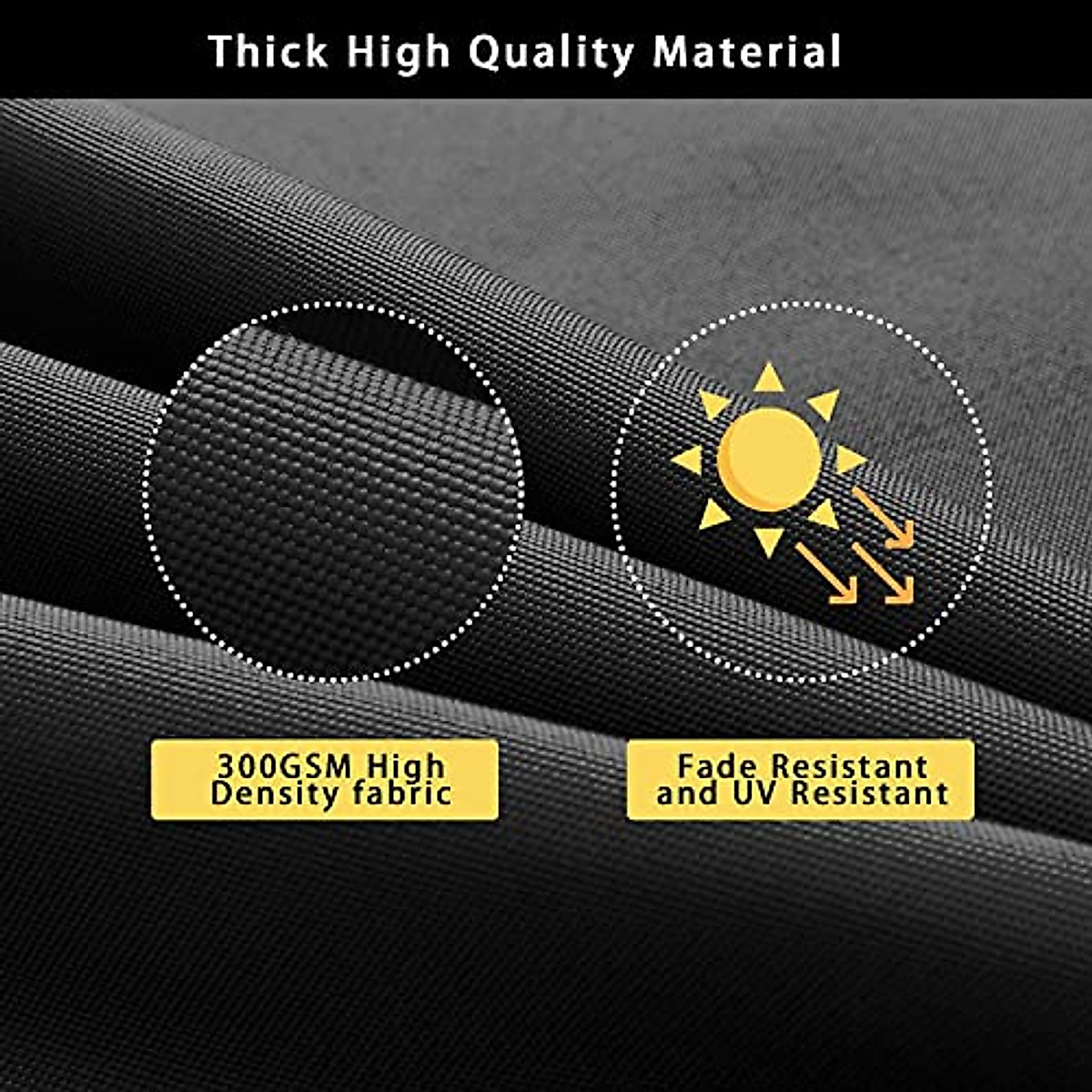 idee-home Outdoor Bench Cushion 48 inch, Patio Bench Cushion Indoor, Patio Furniture Chair Cushion Bench Pad, Porch Swing Cushion with Ties, Bay Window Seat Sofa Garden Replacement Loveseat Cushion