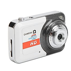 Digital Camera, Mini Thumb Camera, Portable Video Camera with Motion Detection, Point and Shoot Digital Cameras, Fashion Mini DV Camera for Teens Students Kids (Silver Gray)