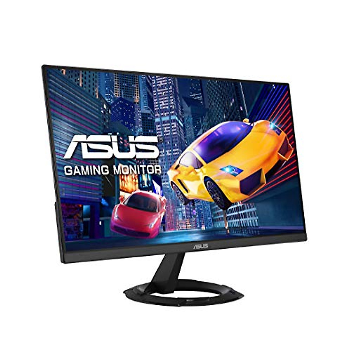 ASUS 23.8” 1080P Gaming Monitor (VZ249QG1R) - Full HD, IPS, 75Hz, 1ms, Extreme Low Motion Blur, Speakers, FreeSync, Eye Care, VESA Mountable, Ultra-Slim, DisplayPort, HDMI, Tilt,Black