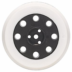 Bosch Professional 2608601118 Sanding pad Soft, 125 mm, Grey, White