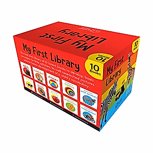 My First Library : Boxset of 10 Board Books for Kids