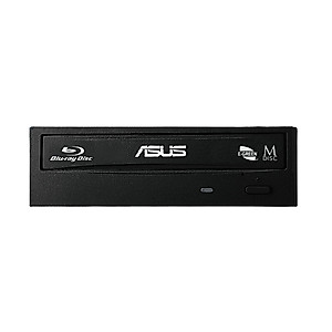 Asus Internal Blu-Ray Combo (12x BD-R (DL), 16x DVD+/-R, BDXL - 90DD0230-B20010 - Black