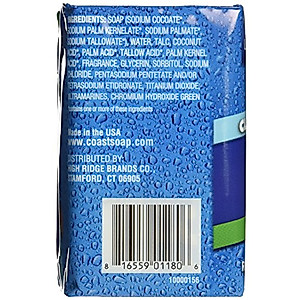 Coast Bath Bars Original Blue 3 Bar Soap, 12 oz