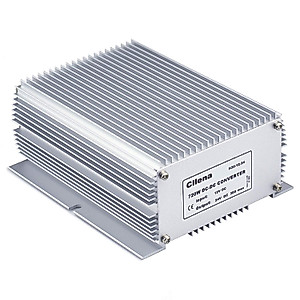 Cllena Waterproof DC/DC 12V to 24V Boost Converter 30A 720W Step Up Voltage Regulator Module Car Power Supply Voltage Transformer (Input 10V-16V)