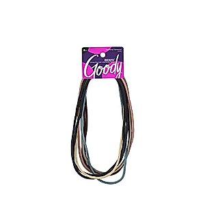 Goody Ouchless Neutral Headwrap, 4 mm, 8 Count
