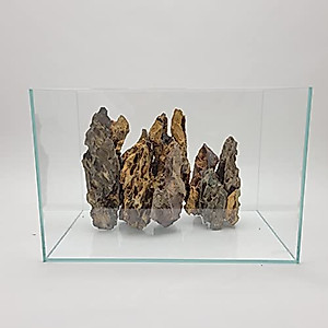 Lifegard Aquatics 10 Gallon Rimless Clear Glass Aquarium 5mm (20.07"x9.84"x12.60")