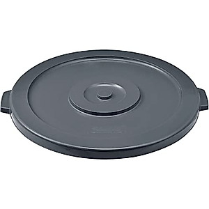 Trash Container Lid for 44 Gallon Can, 24-1/2" Dia,