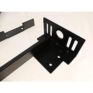 Tech Team Bed Frame Extension Set, Extend a Metal Bedframe to Meet a Headboard or Footboard, 2 Pieces, Hardware Included