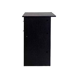 OneSpace Adina 2 Drawers Writing Desk, Black