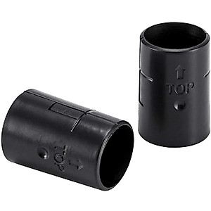 Wire Shelf Clips, Wire Shelving Shelf Lock Clips 25 Pairs 50 Pieces for 3/4" Post,Shelving Sleeves, Fits with Thunder Group, Alera, Honey Can Do, Eagle, Regency, Metro