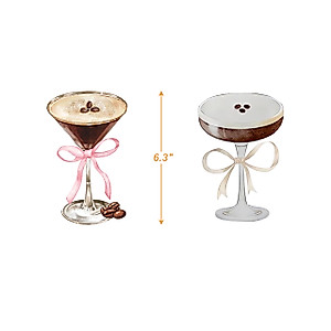 Espresso Martini Garland Glittery Birthday Banner A Tini Bit Older for Espresso Martini Birthday Party Decorations