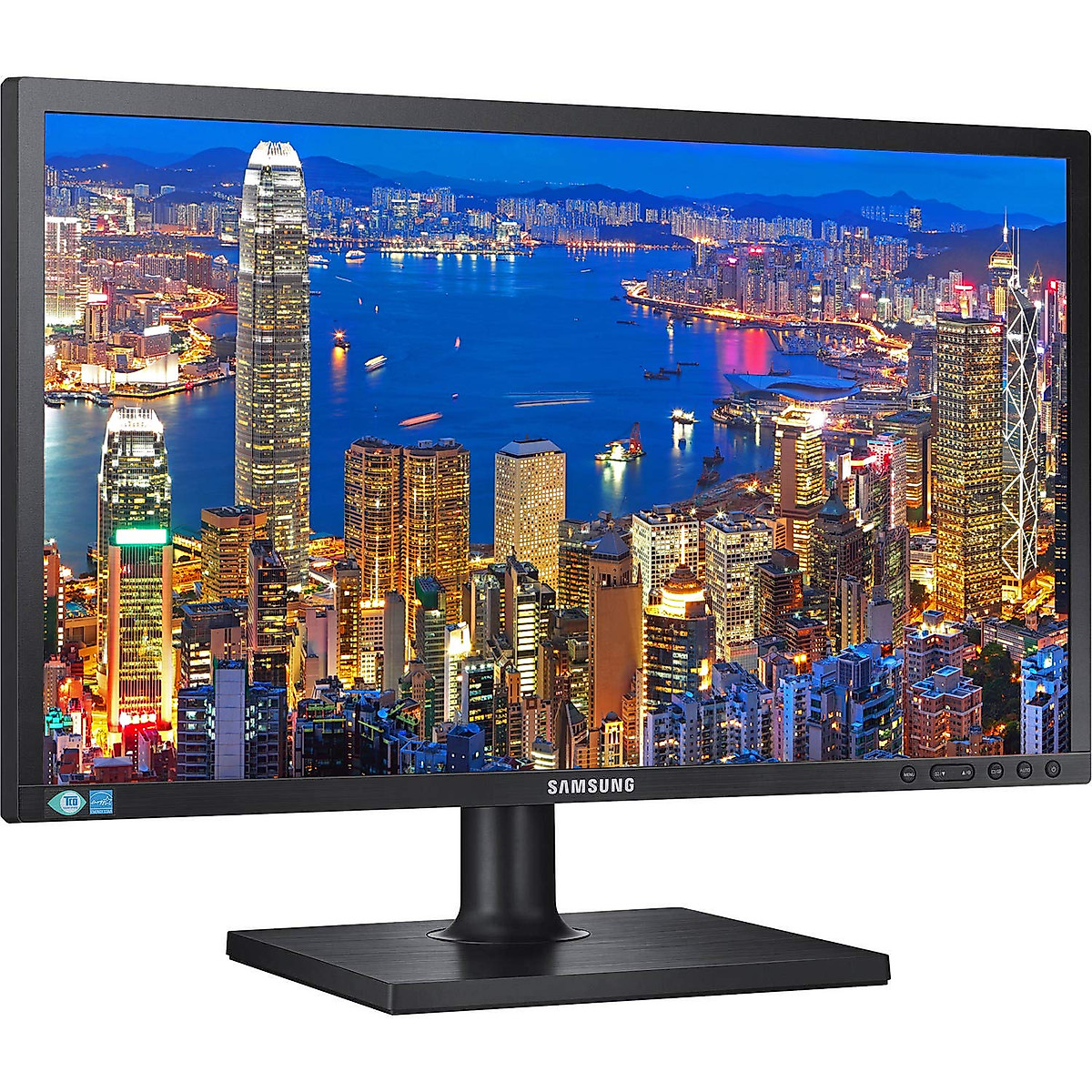 Samsung SE200 Series S24E200BL 23.6 Inch 1080p FHD LED-Backlit LCD Business 2-Pack Monitor Bundle with VGA, DVI, and Desk Mount Clamp Dual Monitor Stand