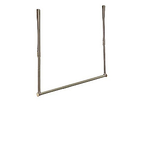 ClosetMaid 31220 Double Hang Closet Rod, Nickel