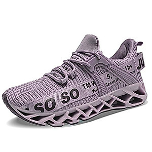 UMYOGO Womens Non Slip Running Shoes Lightweight Breathable Sneakers Athletic Gym Sports Walking Shoes