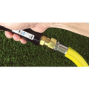 Dramm Brass Hose Swivel to Freely Move Hose and Wand Independently, No Kinking or Fighting with Hose, Brass