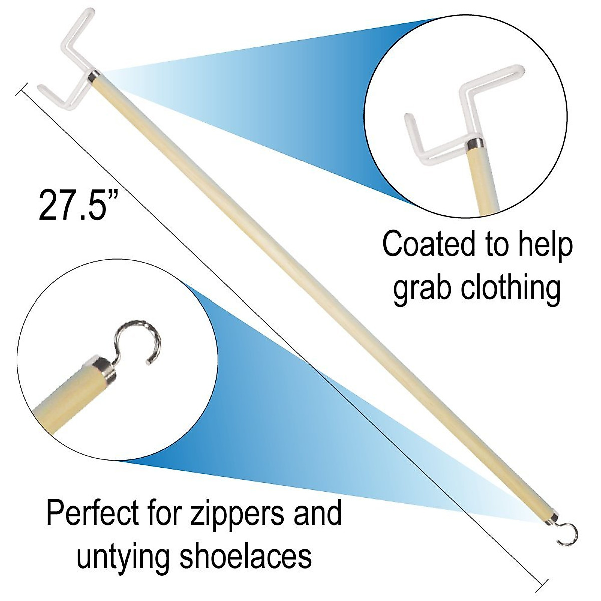 Rehabilitation Advantage Complete Hip & Knee Replacement Kit - 9 Pieces