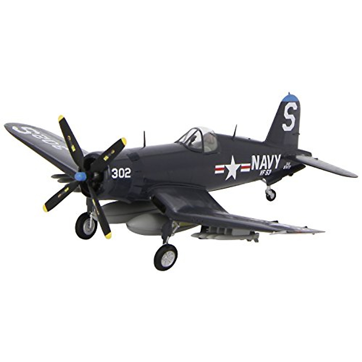 Easy Model 1:72 Scale F4U-4B Corsair VF-53 USS Essex Korean Coast 1952" Model Kit