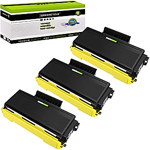 greencycle 3 PK Compatible TN580 TN620 TN650 Black Toner Cartridge for Brother HL-5280DW HL-5250 Printer