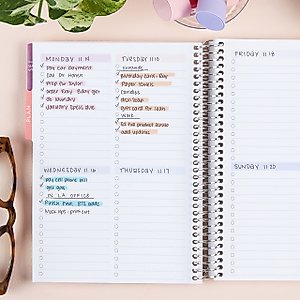 A5 Coiled Productivity Planner | All-in-One Project Checklists, Habit & Progress Trackers, Monthly Check-in's, Organizer & Journal | 160 pages, 80 lb. Mohawk Premium Paper, Designed by Erin Condren