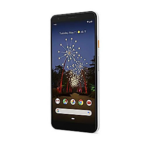 Google - Pixel 3a XL with 64GB Memory Cell Phone (Unlocked) - Clearly White
