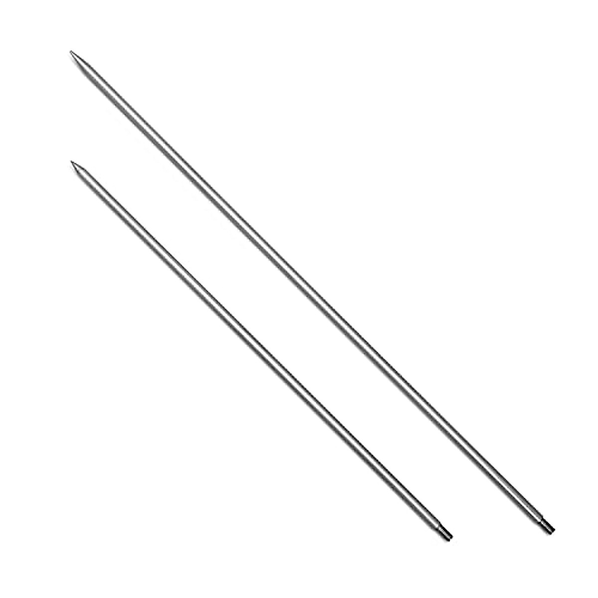 Kütral Vertical Skewer, Shawarma stand (9- and 12-Inches spike) Brazilian Skewer for Tacos Al Pastor,This Vertical Barbeque Grilling Rack Comes with Silicone Basting Brush