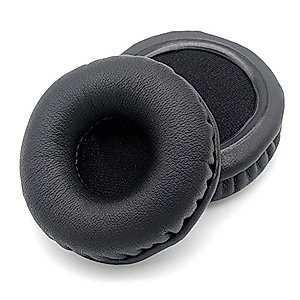 Ear Pads Cushion Earpads Pillow Foam Replacement Compatible with Logitech A-00006 ClearChat Headphones (Black)