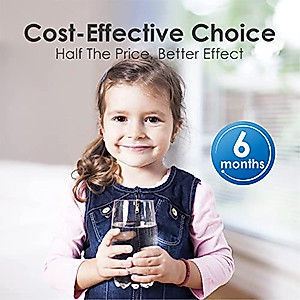 Waterdrop WD-F13 Replacement for GE® MWF®, SmartWater® MWFP, MWFINT, MWFA, GWF, HDX FMG-1, Kenmore® 9991, GSE25GSHECSS, WFC1201 Water Filter, 3 Pack