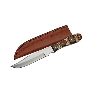 SZCO Supplies Stag and Wood Hunting Knife