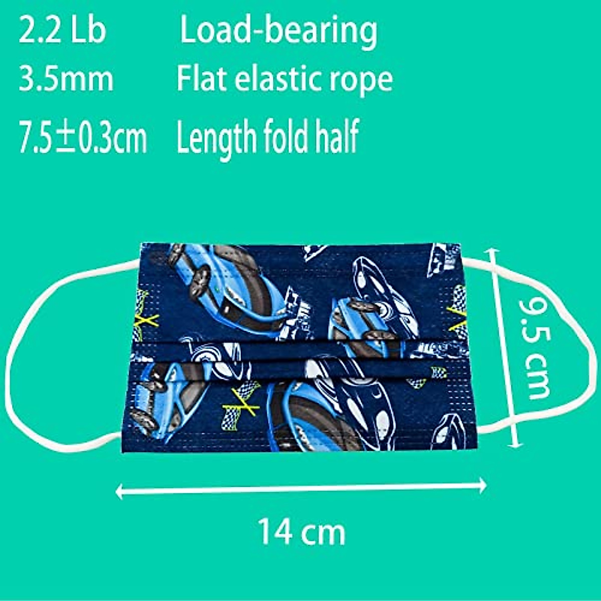 Kids Disposable Face Mask, Face Masks For Children, 30 Pcs, Youth Mask,3 Ply Design Girls Masks, Kawaii Cute Unisex Mascarillas Para Niños For Christmas holiday