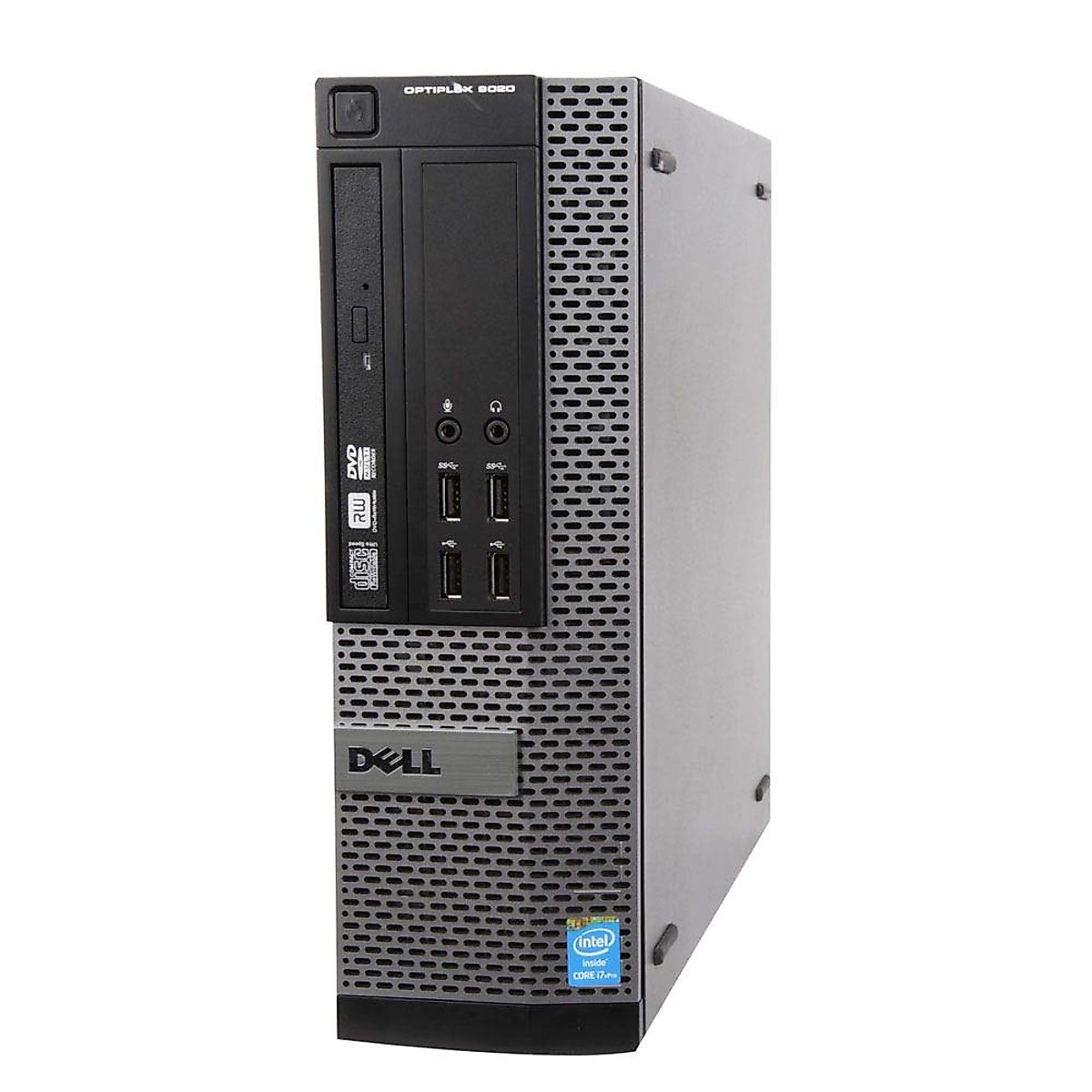 Dell Optiplex 9020 Small Form Desktop, Quad Core i7 4770 3.4Ghz, 8GB DDR3 RAM, 256GB SSD Hard Drive, DVD-RW, Windows 10 (Renewed)