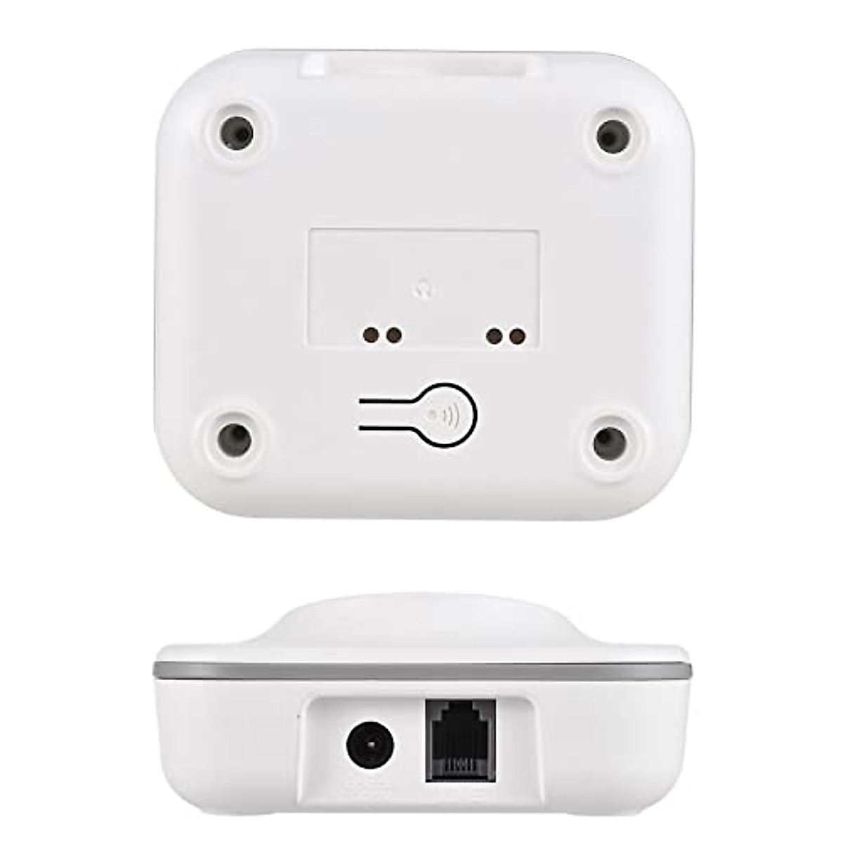 wugui D1102B dless Phone with Answering Machine Caller ID/Call Waiting 1.6 inch Backlight L 3 Lines Screen Display Re able Batteries Port 16 Languages for Office Home Conference