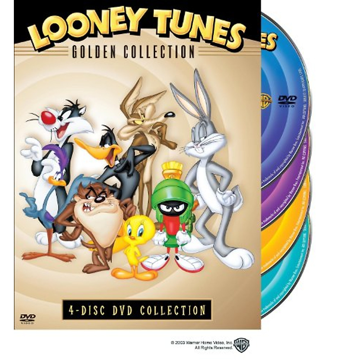 Looney Tunes Golden Collection Volume 1 4-Disc DVD Collection