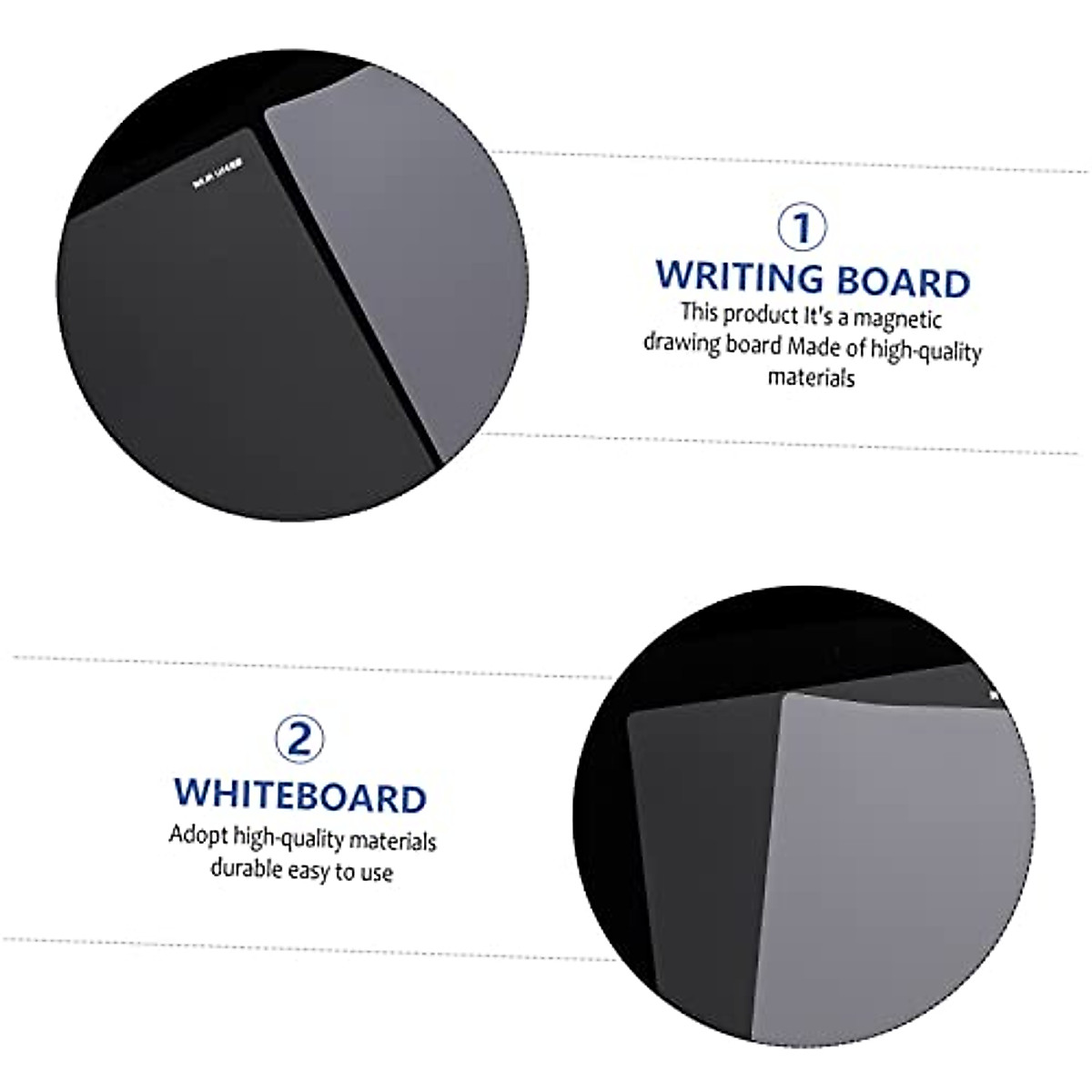 Sketching Board 32 pcs Supple Slip Mat For Supplies Anti-slip Boards Plates Think Tablets Business Lapboards Great Test Exam White Clear Pads Stationery And Practical Desk