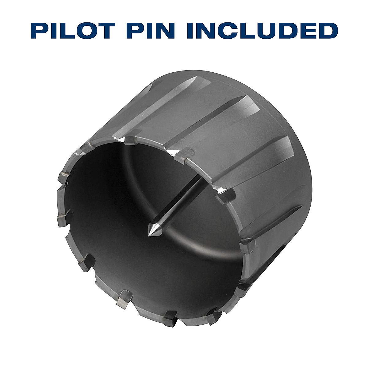 CS Unitec 9-1-138 C TCT Annular Cutter 1-3/16" Dia. X 1" Depth Carbide Tip Cutting Tool Bits for Magnetic Drills/Drill Press 3/4" Weldon Shank for Metal Cutting in Steel, Stainless and More
