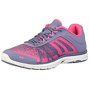 Ryka Women's DYNAMIC 2.5 Athletic Shoe, grey/pink, 8 M US