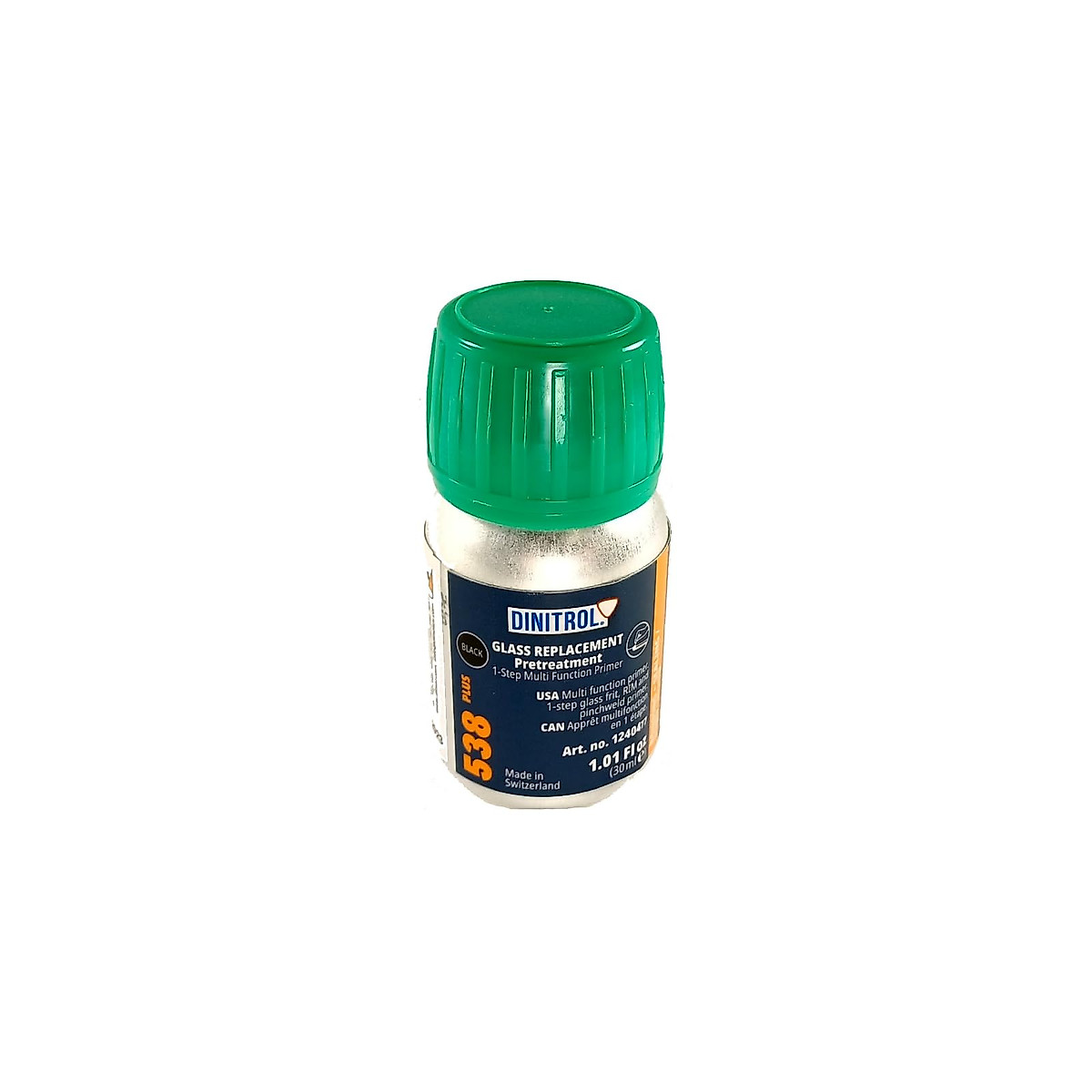 DINITROL 538 PLUS black 30ml Glass and Pinchweld Primer Bottle with Daubers