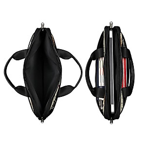 Ethnic Human Laptop Computer Bag Waterproof Shoulder Messenger Bag 13-15 inch Durable Laptop Tote Bag with Shoulder Strap Handle Lightweight Crossbody Briefcase