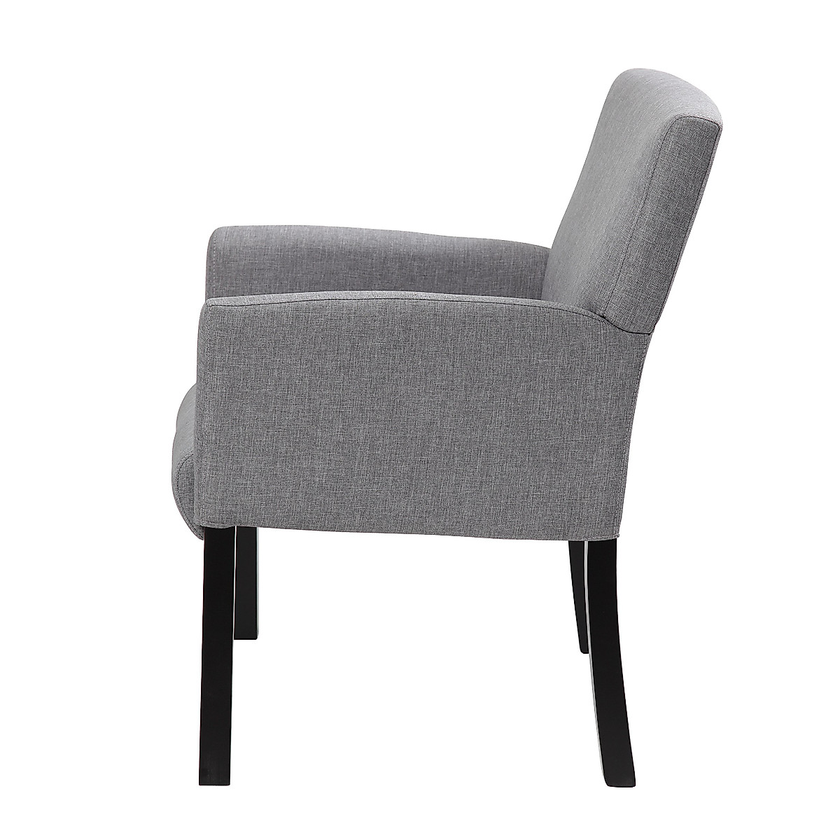 Boss Office Products Contemporary Guest Chair in Grey