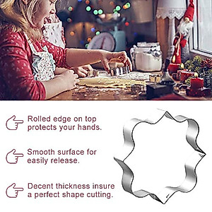 8 PCS Plaque Cookie Cutter Frame Shapes Sugar Sign Cookie Cutters Name Plate Cookie Cutter for Birthday Wedding Baby Shower Cookies Fondant Decorations