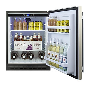 Summit Appliance Summit AL55 Summit AL55 24 Inch Wide 4.2 Cu. Ft. ADA Compliant Compact Refrigerator with Locking Door