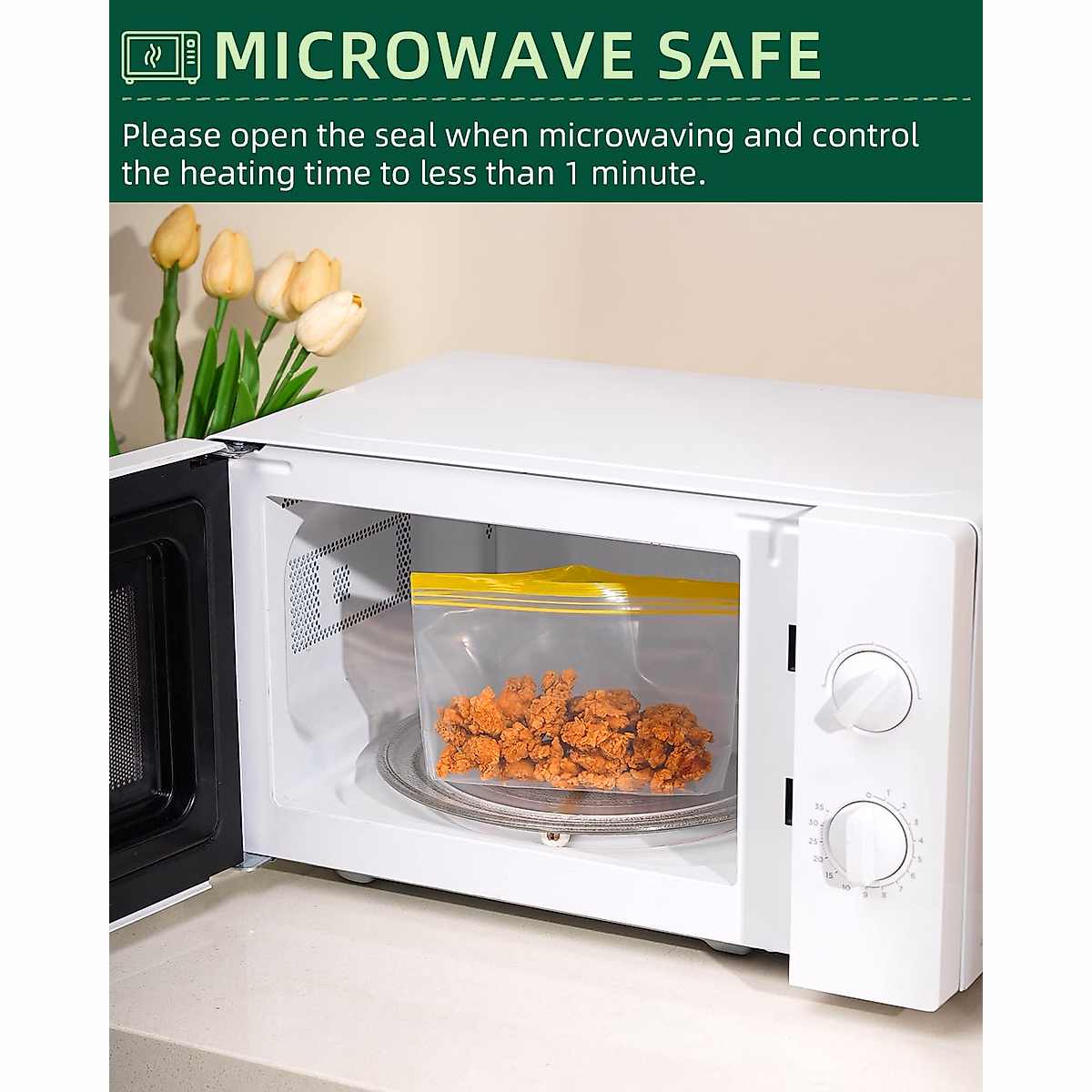 Lerine 18 Pack Reusable Freezer Bags Dishwasher Microwave Safe, Stand Up BPA Free Reusable Sandwich Bags, Silicone Free Leakproof Reusable Food Storage Bags for Meal Prep - 7Gallon 7Sandwich 4Snack