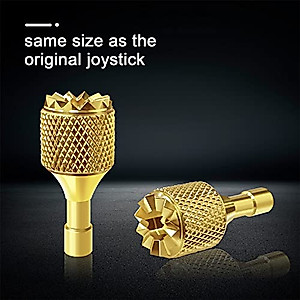Hanatora Joysticks Stick for DJI RC,RC 2(Air 3,Mini 3 Pro,Mini 3,Mavic 3 Classic/Pro Drone), Metal Remote Controller Thumb Accessories