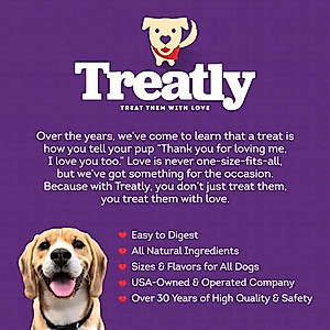Treatly USA Collagen Braids 12-13" Dog Chew Treats - Chicken Marinade Flavor, 3 Count/1 Pack