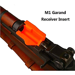 MSOTFUN Ahlmanstr Receiver Insert for M1 Garand Safety and Maintenance Fits for M1A M14 Bright Orange