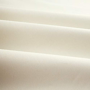 Roc-lon Budget Blackout Drapery Lining Ivory, Fabric by The Yard