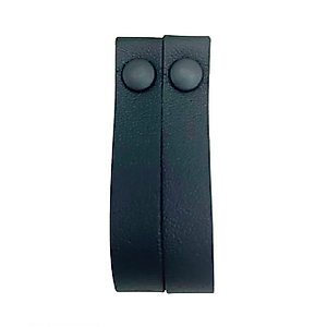Nani Shirt Clips: Magnetic Shirt Accessories, Clothing Cinch Clips, T-Shirt Clips, 1 Pair (2 Clips) (Black)