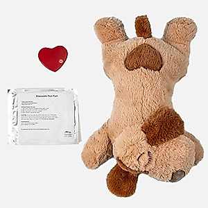 iHeartDogs Heartbeat Puppy Toy - Comfort Cuddler Pillow - Dog Anxiety Toy