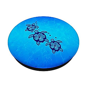 Hawaiian Honu Sea Turtles PopSockets Swappable PopGrip