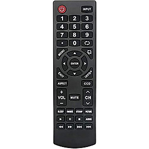 Universal Insignia Remote for All Insignia LCD LED Plasma TVs Compatible with Insignia NSRC02A12 NSRC03A13 NSRC4NA14 NSRC4NA16 NSRC4NA18 NSZRC101 RC8010A RC2010A NSRC05A11 NSRC05A13